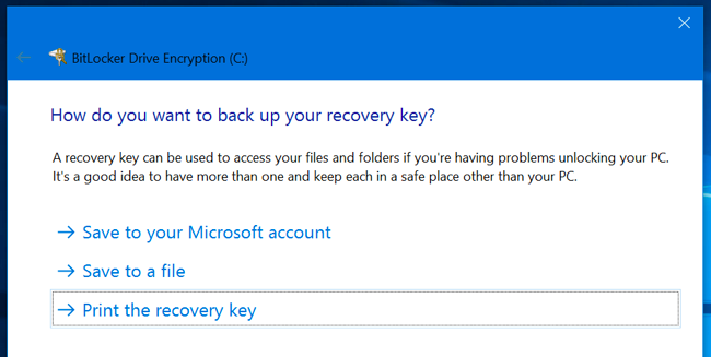 How to Remove Your Windows Disk Encryption Key From Microsoft's Servers