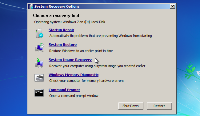 How to Restore System Image Backups on Windows 7, 8, and 10