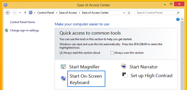 How to Use the On-Screen Keyboard on Windows 7, 8, and 10