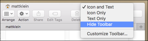 How to Customize the Finder’s Toolbar in OS X
