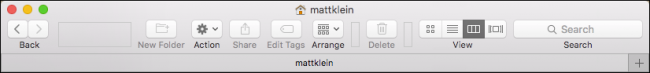 How to Customize the Finder’s Toolbar in OS X