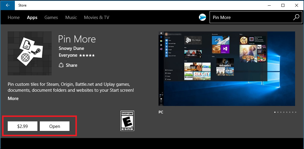 How To Create Custom Start Menu Tiles For Your Pc Games In Windows 10