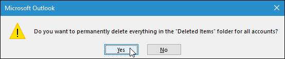 How to Automatically Empty the Deleted Items Folder When Exiting Outlook