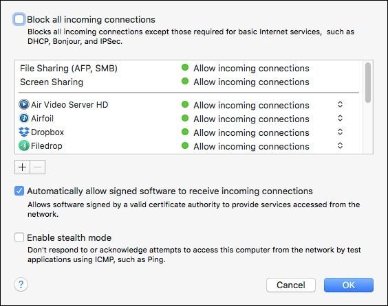 How to Allow Apps to Communicate Through Your Mac's Firewall