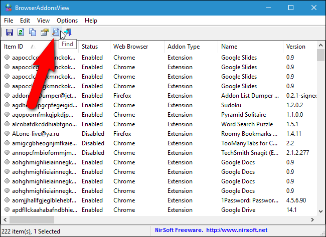 How to View a List of Extensions Installed in All Your Browsers