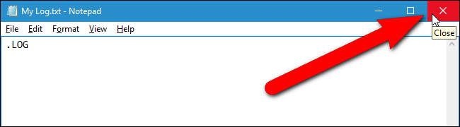 How To Use Notepad To Create A Dated Log Or Journal File