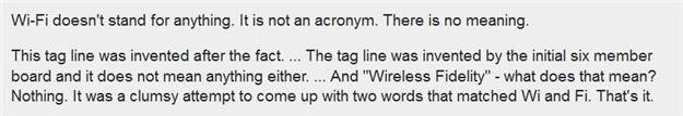 What Does the "Fi" in Wi-Fi Mean?