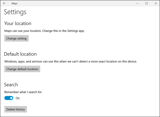 How to Set Your Default Location for Windows 10 Apps