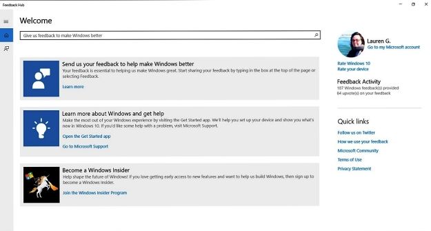 What Is the Best Way to Give Feedback to the Windows Product Team?