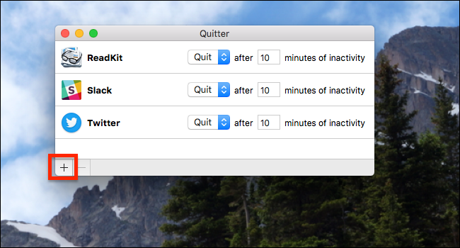 Automatically Close (or Hide) Idle Applications on Your Mac with Quitter