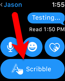 How to Use Scribble to Write Messages on Your Apple Watch