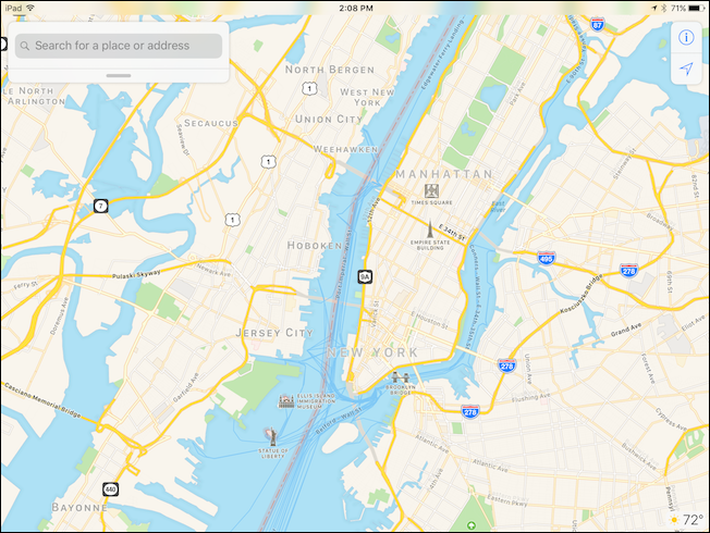 How to See Public Transit Routes or Satellite Images in Apple Maps