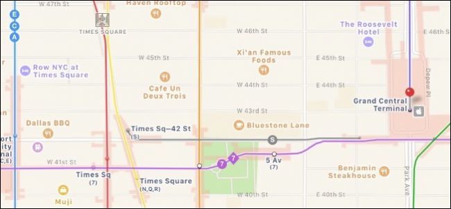 How to See Public Transit Routes or Satellite Images in Apple Maps