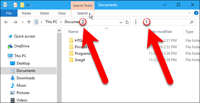 How to Delete the Search History in Windows File Explorer