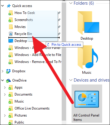 How to Add the Control Panel to Windows' File Explorer
