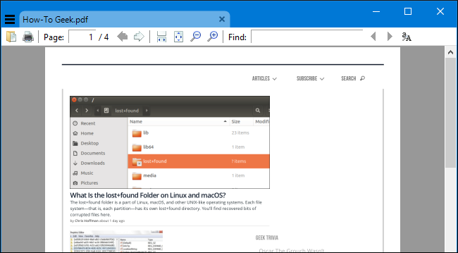 The Best PDF Readers for Windows
