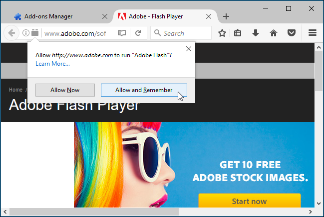 How to Control Which Websites Can Use Flash in Any Browser