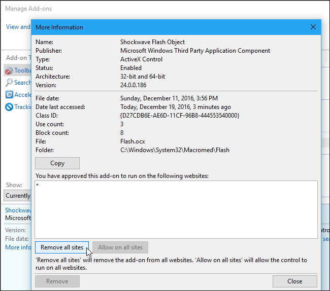 How to Control Which Websites Can Use Flash in Any Browser