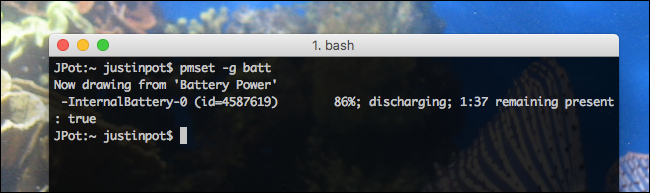 How to Bring Back "Battery Time Remaining" in macOS Sierra