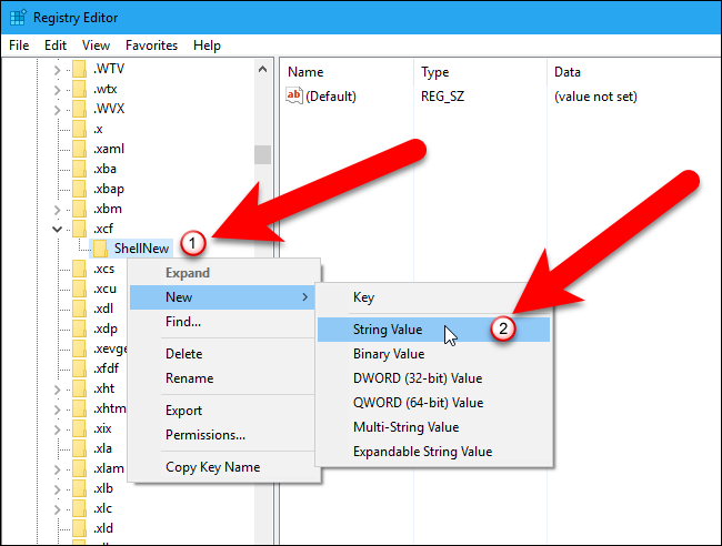 How To Add Other File Types To The New Item Menu In Windows 10s File