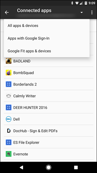 How to Manage Apps and Devices Signed into Your Google Account from Android