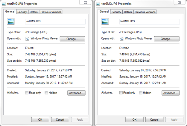 How Does Windows Decide Which of Two Files With Identical Time Stamps ...