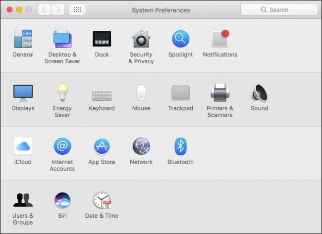 How to Change the Layout of macOS' System Preferences