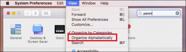 How to Change the Layout of macOS' System Preferences