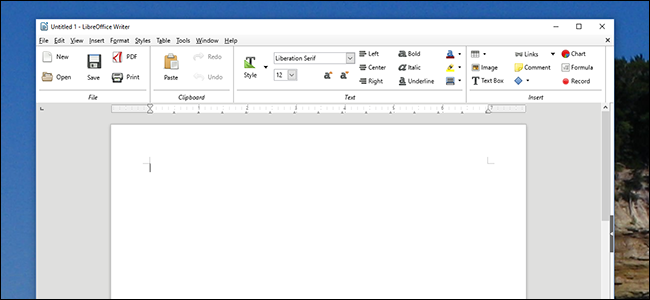 How to Enable The Experimental "Ribbon" Interface in LibreOffice