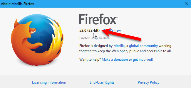 How to Check if You Are Running a 32-bit or 64-bit Version of Firefox