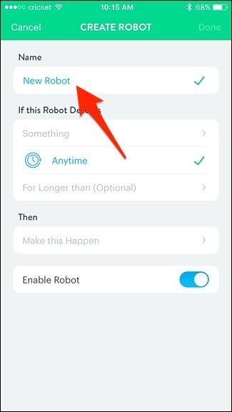 How to Set Up Wink "Robots" to Automate Your Smarthome Devices