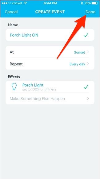 How to Put Your Lights on a Schedule with Wink