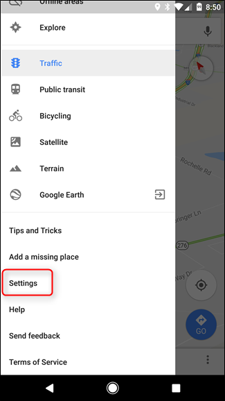 How to Disable Android's Traffic Notifications