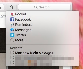 How to Customize the Share Menu on macOS