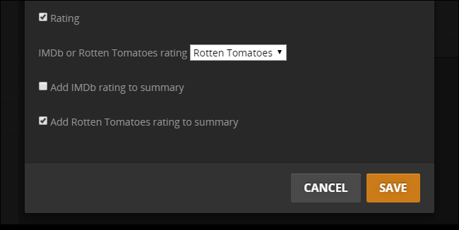 How to Add IMDB or Rotten Tomatoes Ratings to Your Plex Media Server