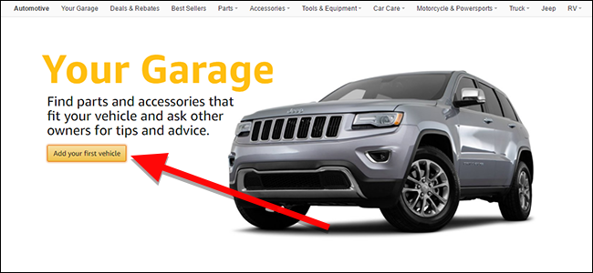 How to Use Amazon Garage to Find the Right Parts For Your Car