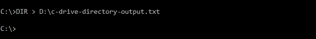 How to Save the Command Prompt's Output to a Text File in Windows