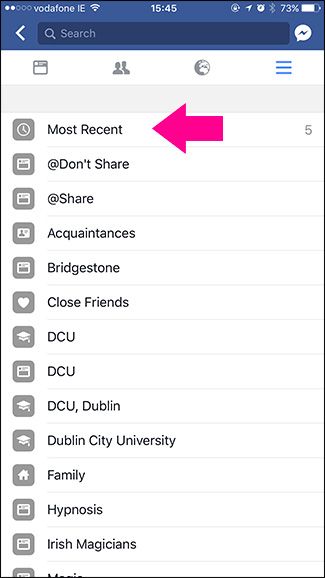 How to Sort Facebook by "Most Recent" (Instead of "Top Stories")