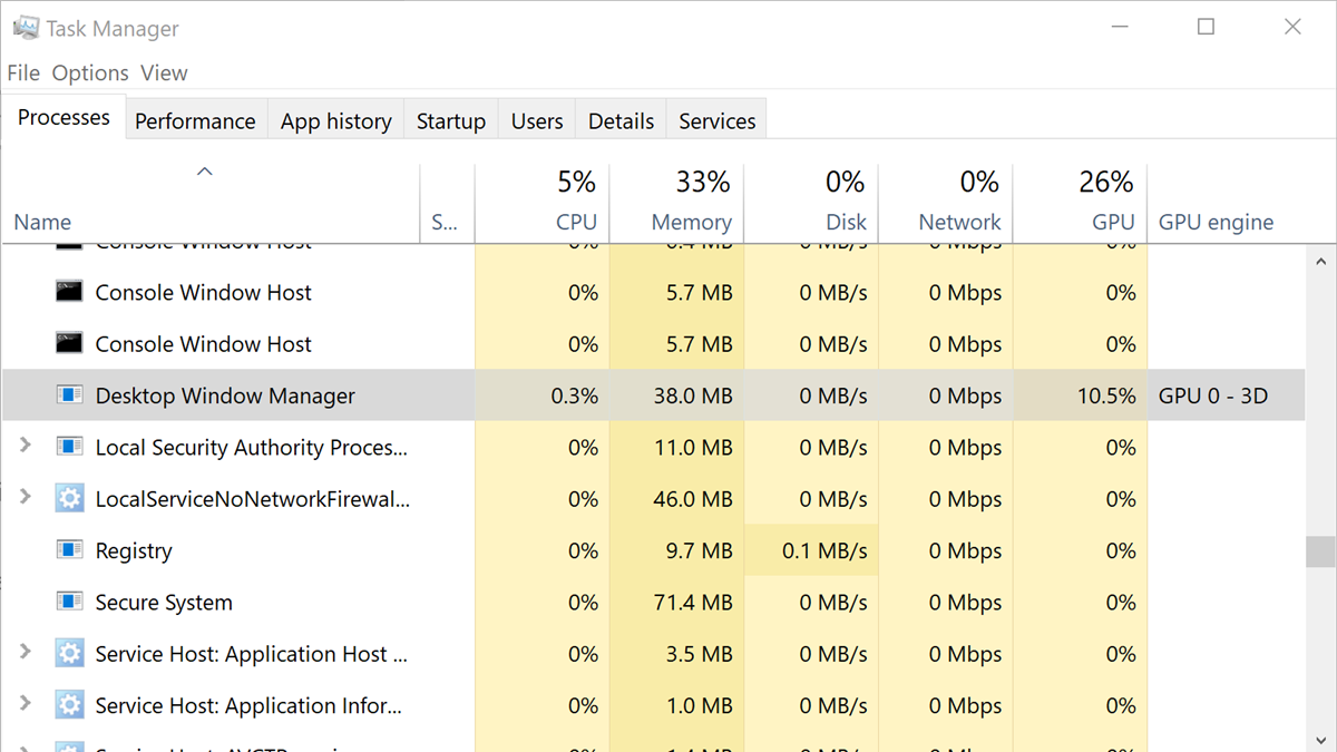 What Is Desktop Window Manager (dwm.exe) and Why Is It Running?