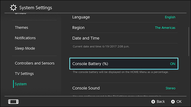 How to Display the Battery Percentage on Your Nintendo Switch