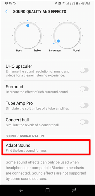 How to Use "Adapt Sound" on the Galaxy S7 and S8 for Better Sound Quality