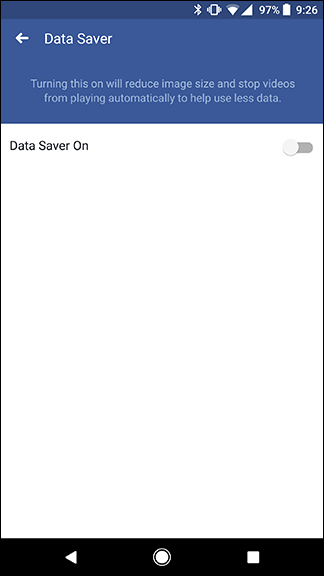 How to Turn On Facebook's Data Saver Tool