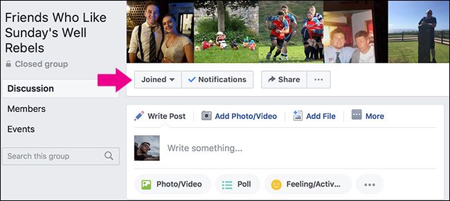 How to Leave a Facebook Group