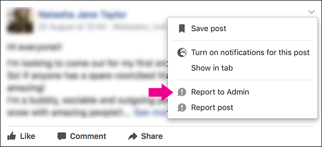 How to Remove a Post from a Facebook Group