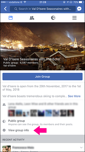 How to Report a Whole Facebook Group