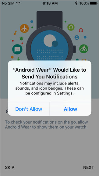 How to Use Android Wear with an iPhone