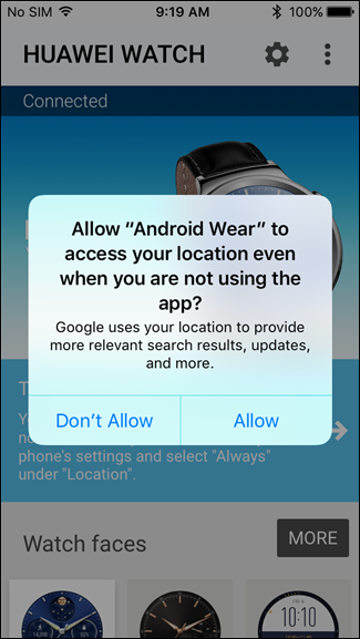 How to Use Android Wear with an iPhone