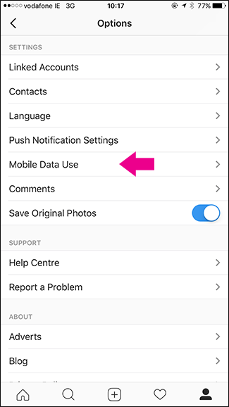 How to Make Instagram Use Less Data