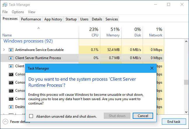 What Is Client Server Runtime Process (csrss.exe), and Why Is It ...