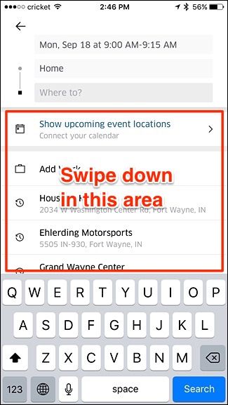 How to Schedule an Uber Ride for the Future